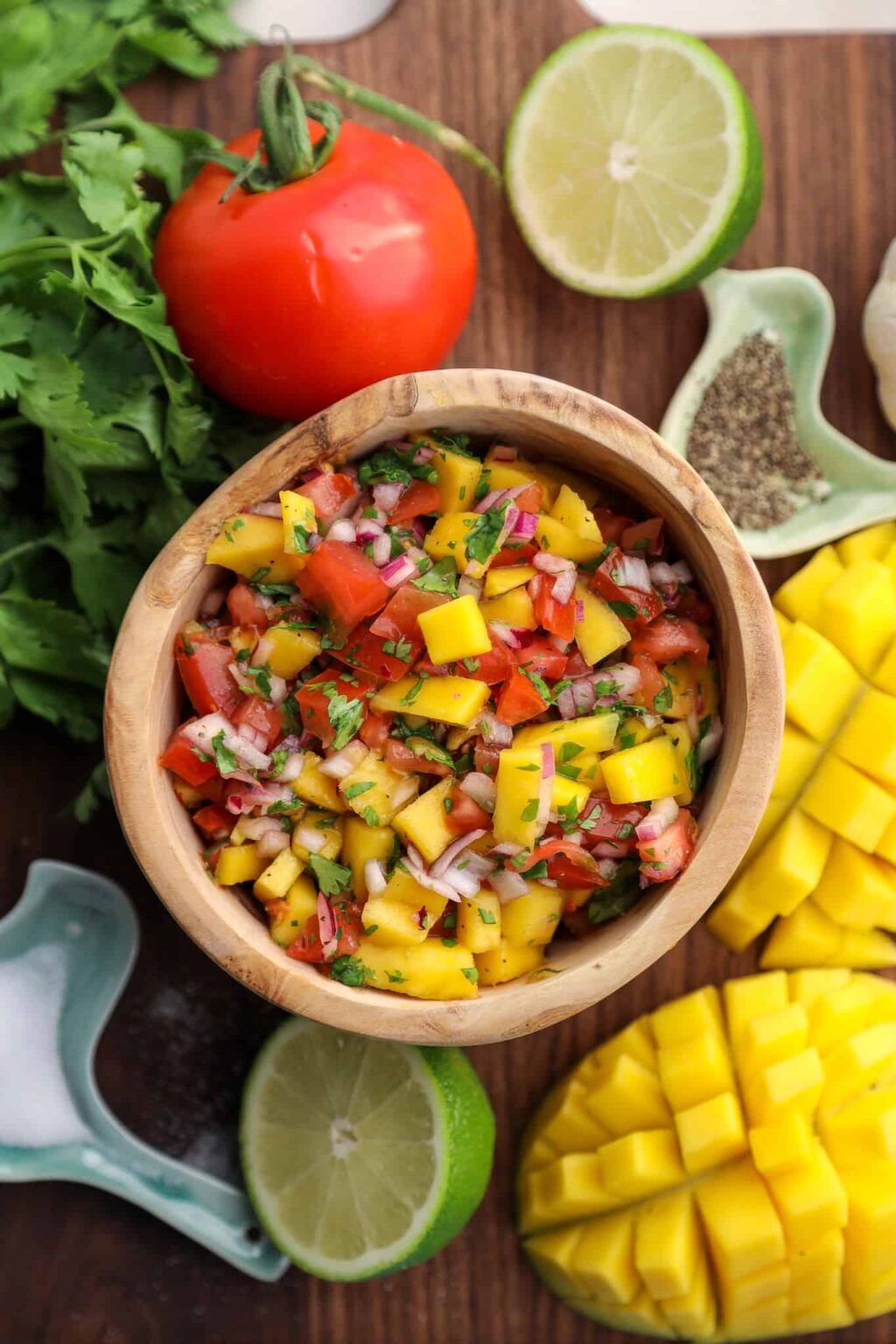 Mango Pico De Gallo - The Flavor Hedonist