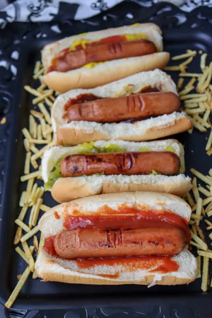 Halloween Hot Dog Fingers - The Flavor Hedonist
