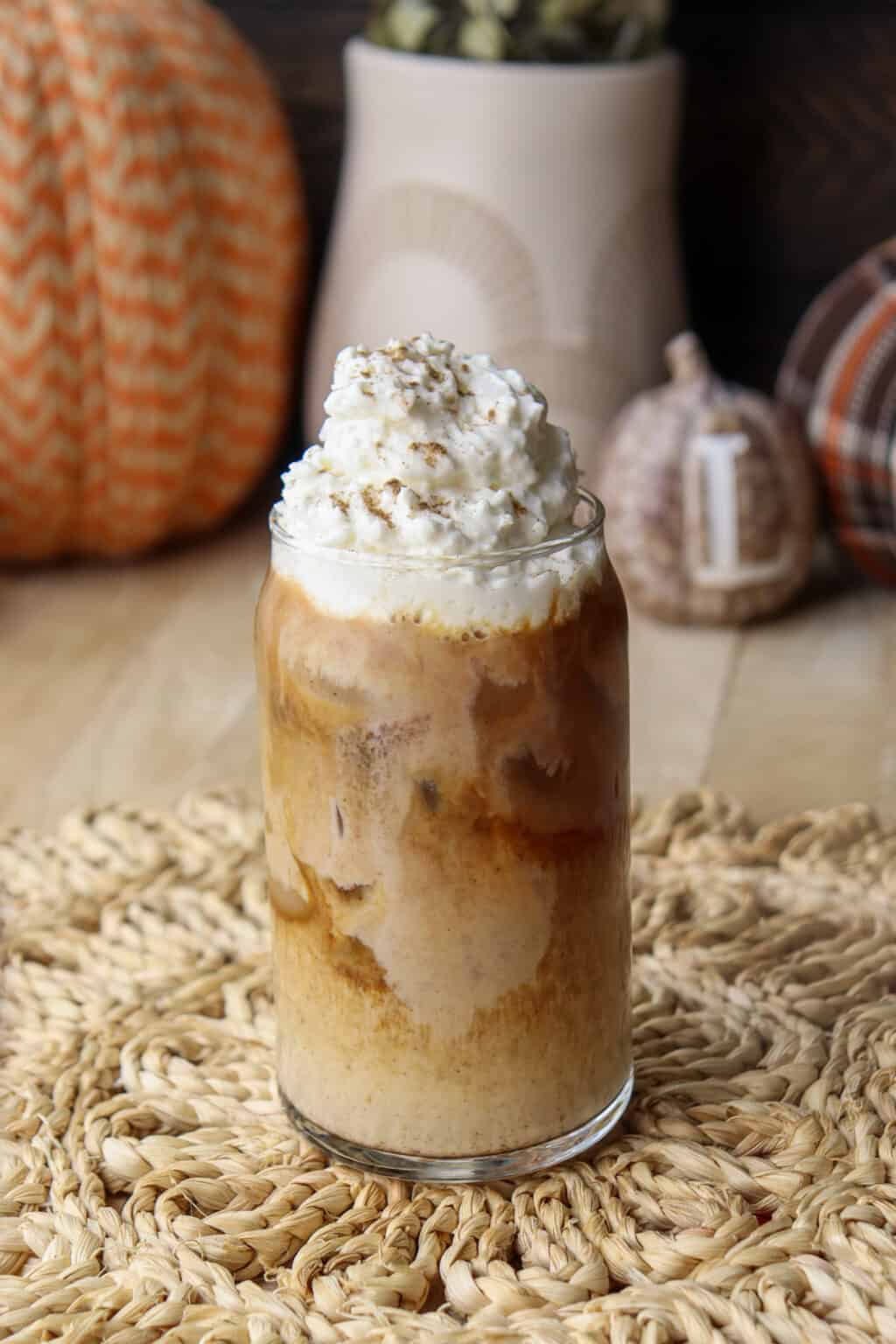 Iced Pumpkin Spice Latte - The Flavor Hedonist