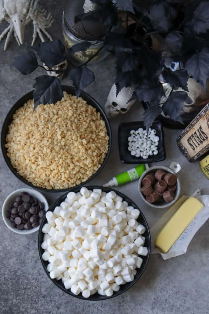 Frankenstein Rice Krispies Treat - The Flavor Hedonist