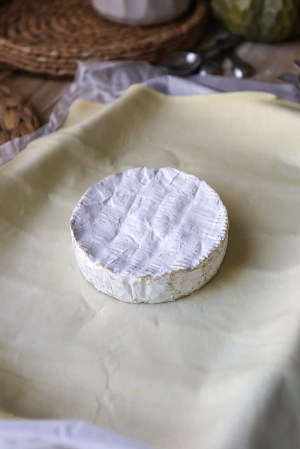 Pumpkin Shaped Baked Brie - The Flavor Hedonist