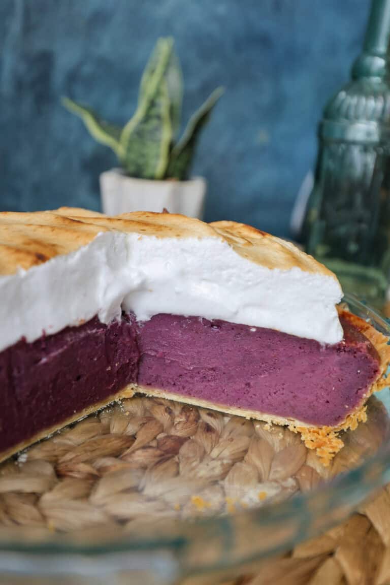 Purple Sweet Potato Pie - The Flavor Hedonist