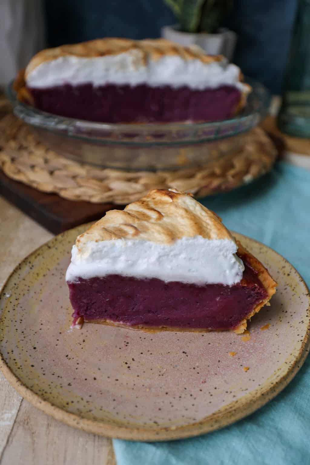 Purple Sweet Potato Pie - The Flavor Hedonist