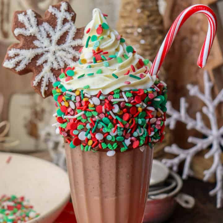 Christmas Milkshake - The Flavor Hedonist