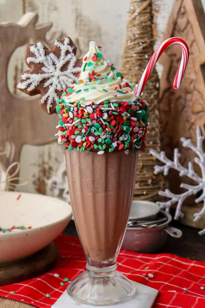 Christmas Milkshake - The Flavor Hedonist
