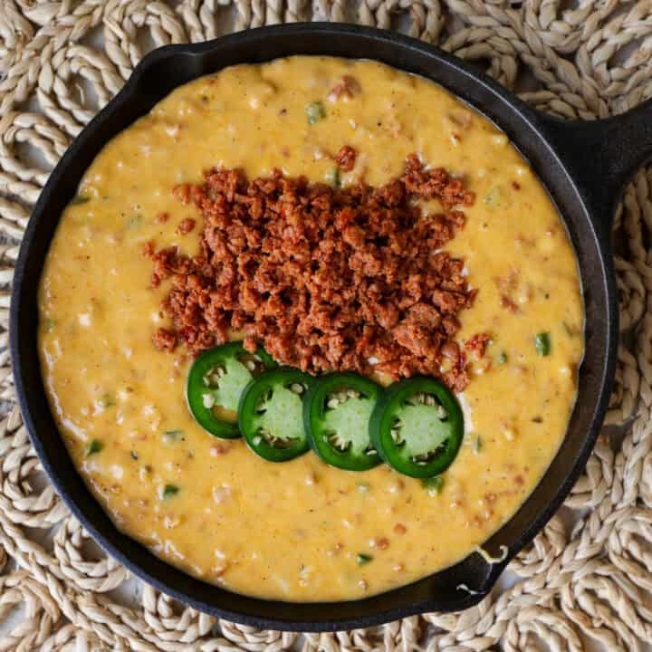 Chorizo Queso Dip - The Flavor Hedonist