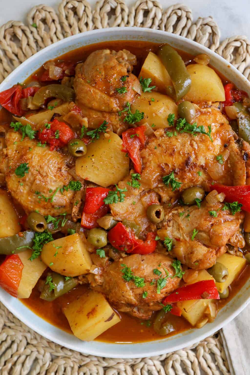 Fricase De Pollo Cubano - The Flavor Hedonist