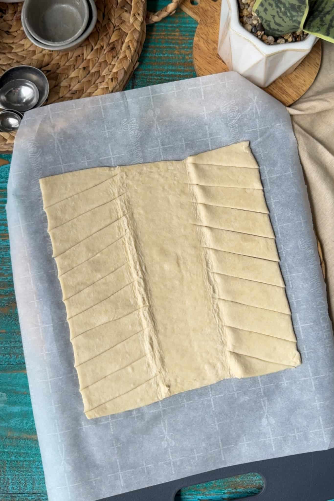 Guava and Cheese Braided Strudel - The Flavor Hedonist